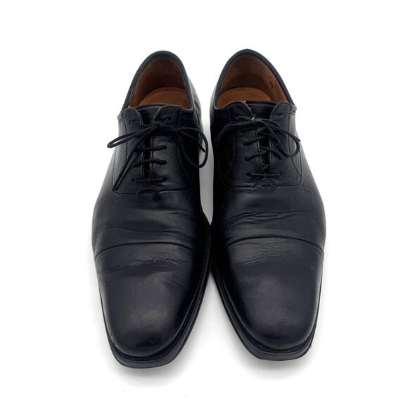 Magnanni | Shoes | Magnanni Black Leather Oxfords Size 2 | Poshmark